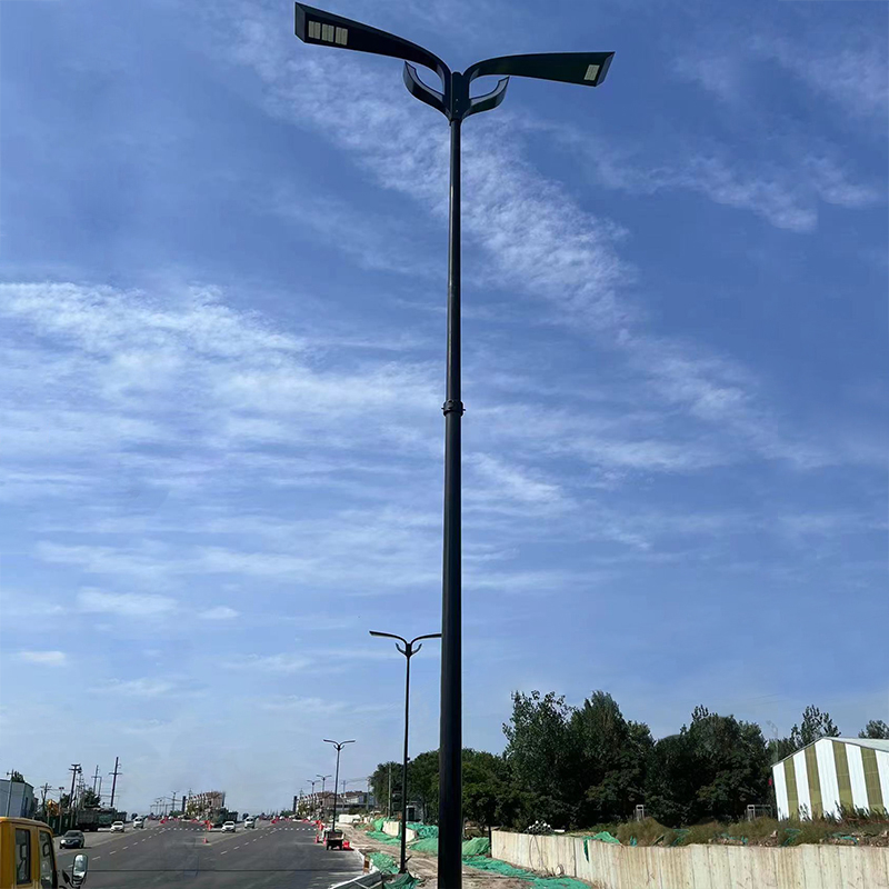 6-12M Stainless Steel Titanium Plated Light Pole